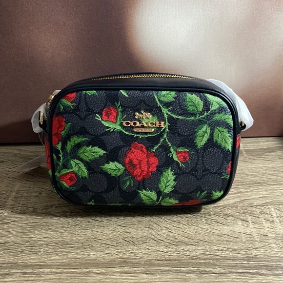 Coach | Bags | Coach Mini Jamie Camera Bag In Signature Canvas With ...